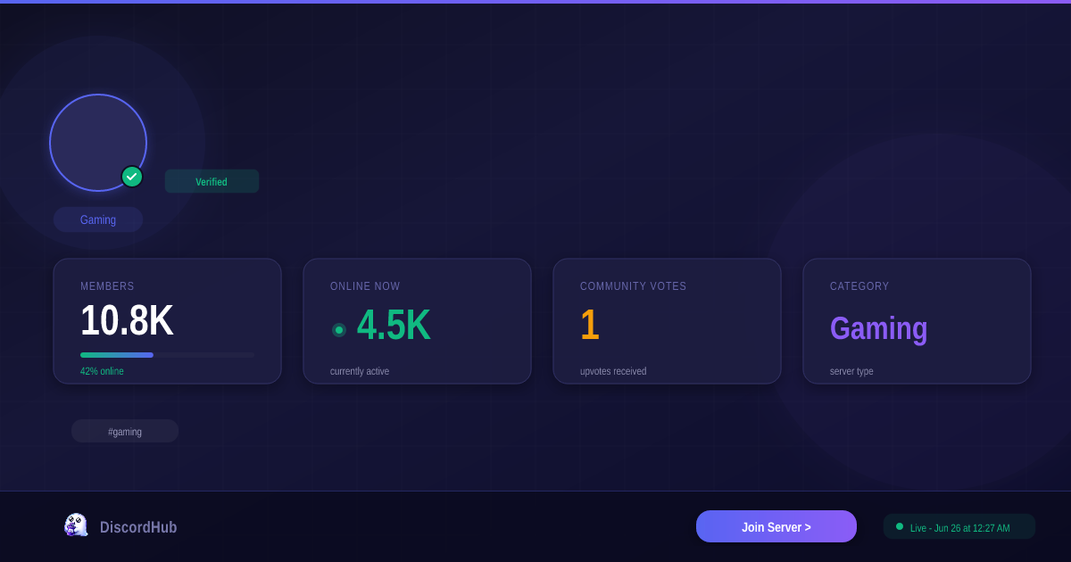Барахолка Зоны Discord Server — 11K+ Members | Top Gaming [2026]